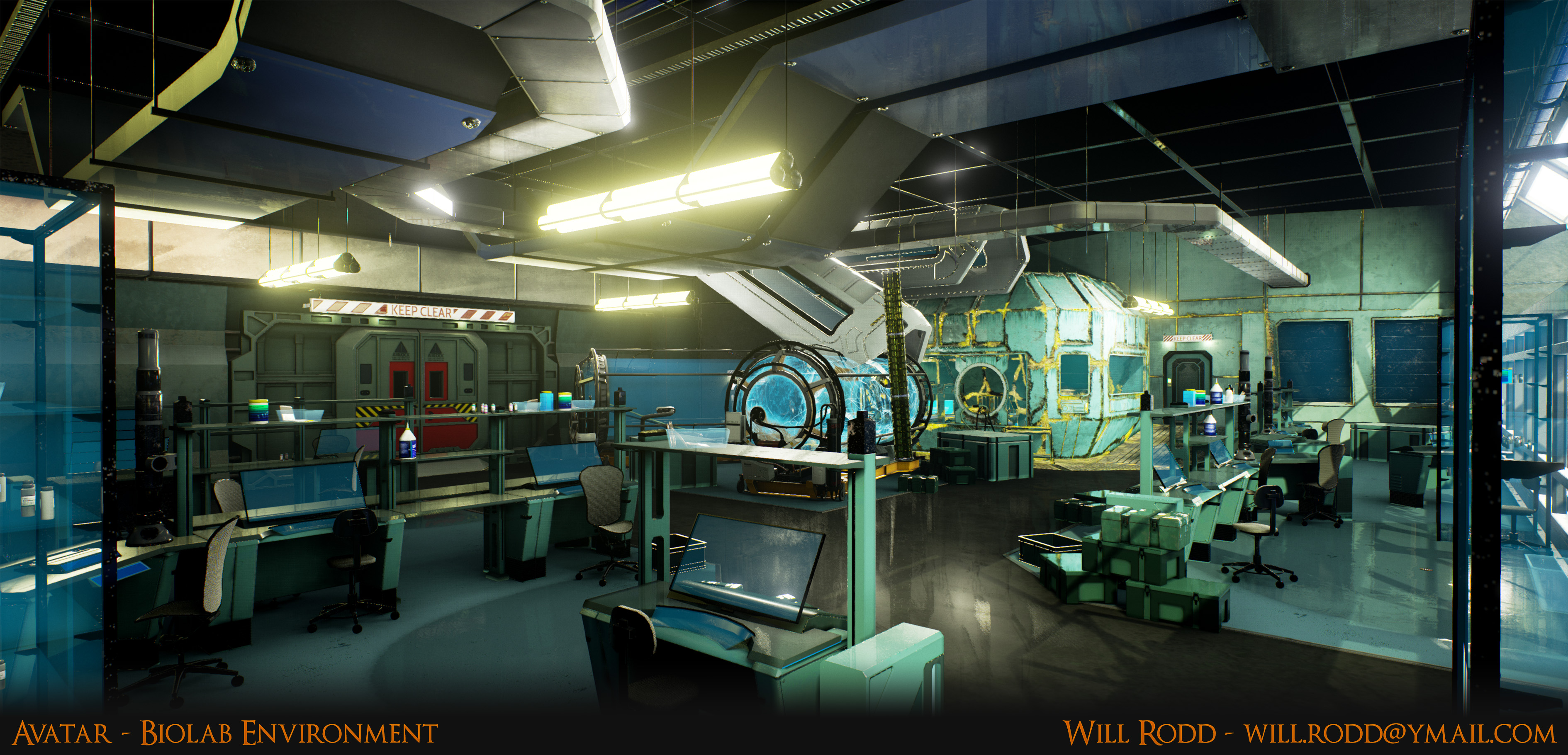 Avatar - Biolab Environment - Unity Connect