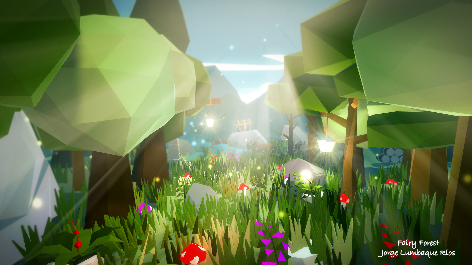 Fairy Forest Low Poly Environment - Unity Connect