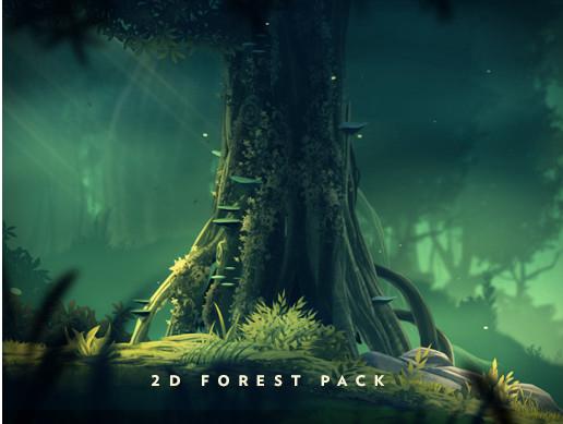 2d Forest Pack Unity Connect